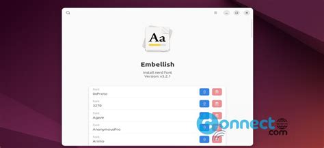 How To Install Nerd Fonts Using Embellish