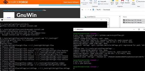 How To Install Gitflow For Windows On Old Git Installations Example