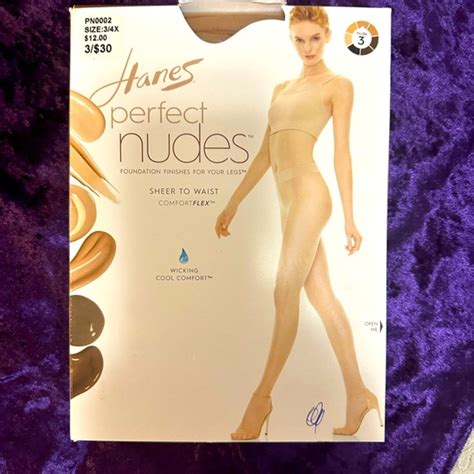Hanes Accessories Hanes Perfect Nudes Hosiery Color Is Buffnude2 Sheer To Waist Comfort Flex