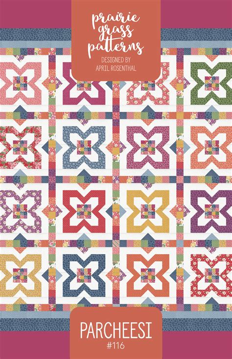 116 Parcheesi Paper Quilt Pattern Prairie Grass Patterns
