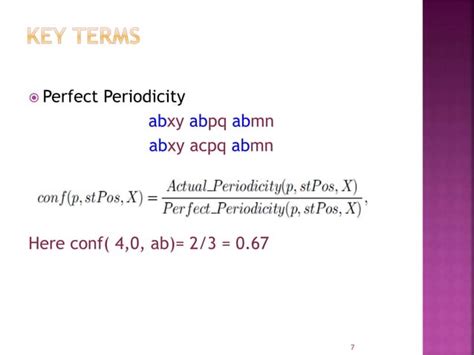 Periodic Pattern Mining Ppt