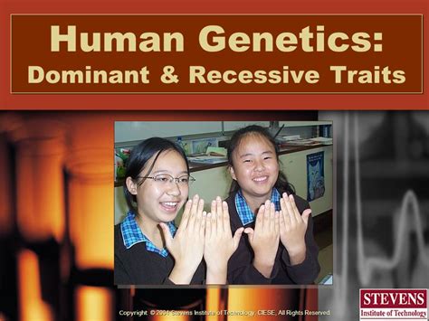 Recessive Traits In Humans