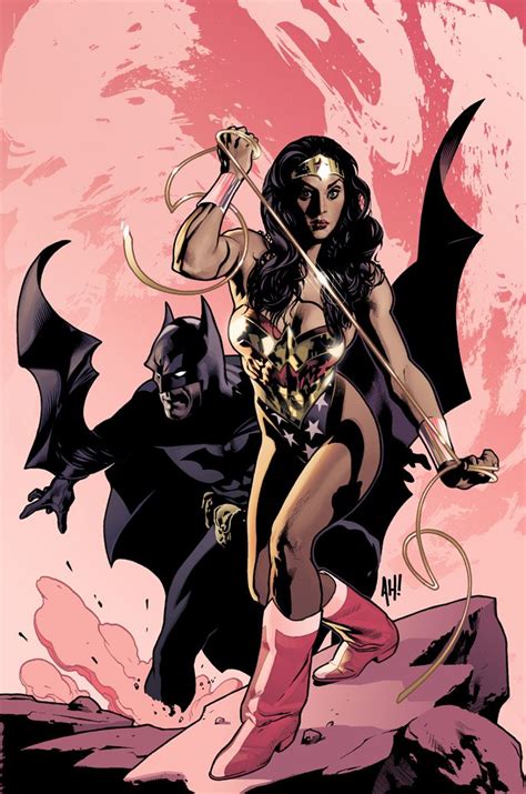 Adam Hughes Adam Hughes Batman Wonder Woman Comic Art