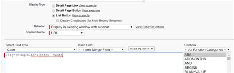 Salesforce Tricks Open Lightning Component In New Tab In Lightning Console