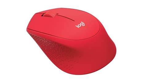Chuột Không Dây Logitech M331 Silent Red Gearvn Com