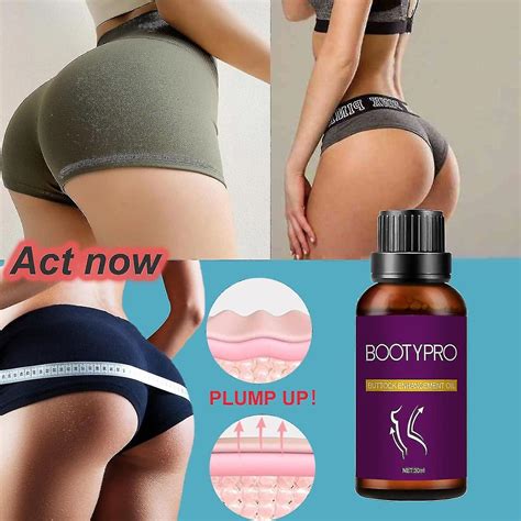 Booty Pro Hip Lifting Massage Oil Plump Up Booty Enhancement Oil Hip