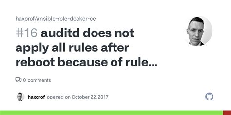 Auditd Does Not Apply All Rules After Reboot Because Of Rule Errors