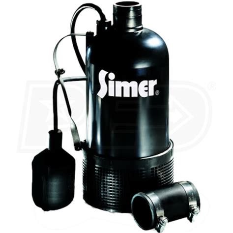 Simer 3995 Ace In The Hole 34 Hp Submersible Sump Pump W Tether