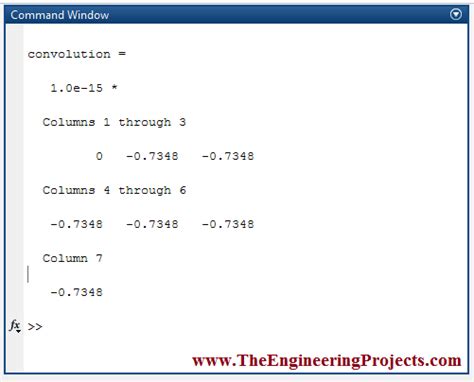 Convolution In Matlab The Engineering Projects Artofit