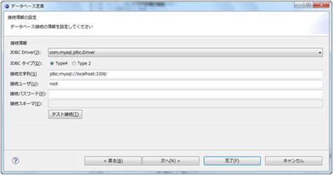 一週間で身につくmysqleclipseのdbviewerによるmysql操作