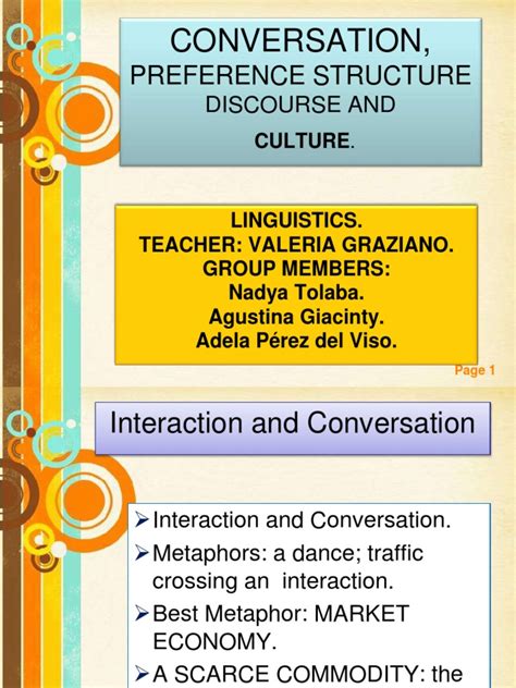 Conversation And Preference Structure 2 Pdf Silence Human Communication