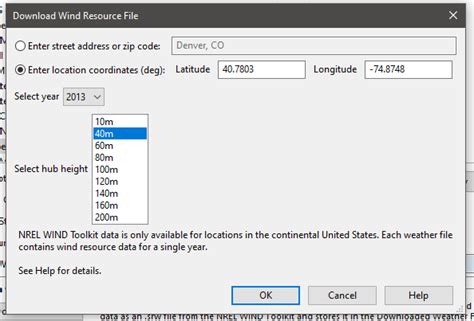 How Create Import Srw Files For The Wind Simulation SAM Forum System Advisor Model SAM