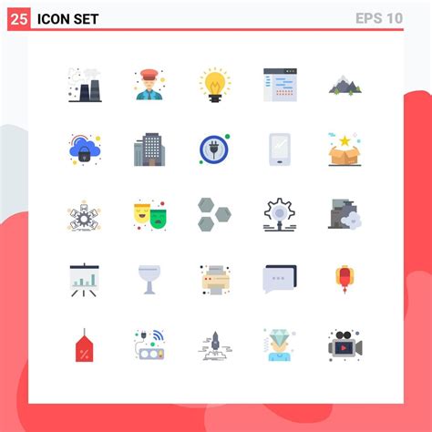 User Interface Pack Of 25 Basic Flat Colors Of Source Development Women Design Light Editable