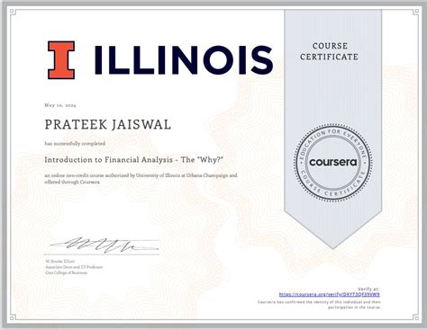Prateek Jaiswal On Linkedin Financialanalysis Continuededucation Universityofillinois…