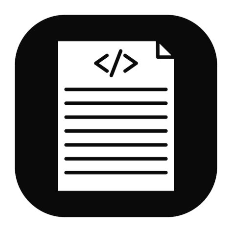 Iconos De Prueba De Scripts Vector Premium
