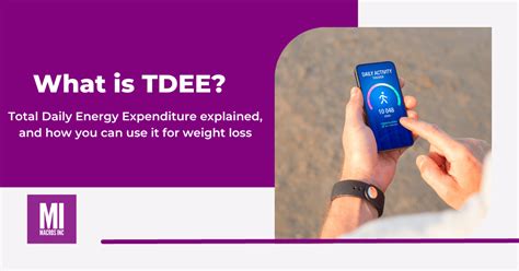 What Is Tdee And How It Can Help You Lose Weight Macros Inc
