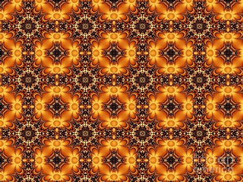 Floral Pattern Coreldraw 2 Drawing By Bioart Pixels