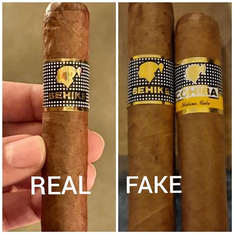 Real Vs Fake Rcubancigars