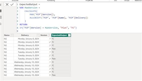 Solved Max Value And Value 1 Version Microsoft Fabric Community
