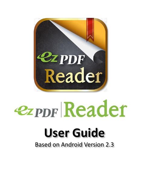 Ezpdf Reader Android Guide Pdf Portable Document Format Android
