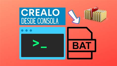 Cmd Como Crear Un Archivo Bat Ejecuta Comandos De Forma