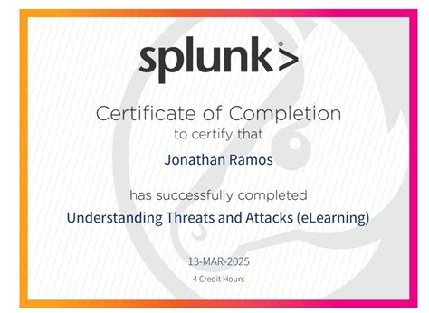 Cybersecurity Threatdetection Splunk Continuouslearning Security