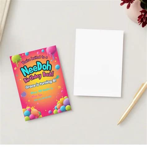 Needoh Template Etsy