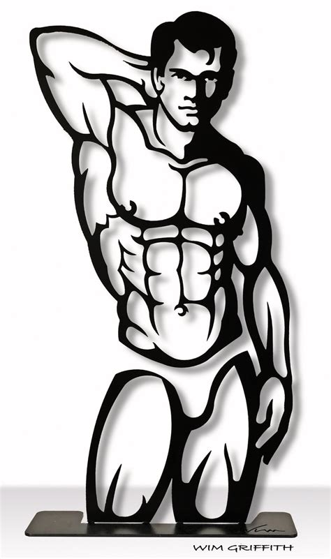 Life Guard 23 Inch Original Modern Masculine Gay Pride Lgbtq Homoerotic