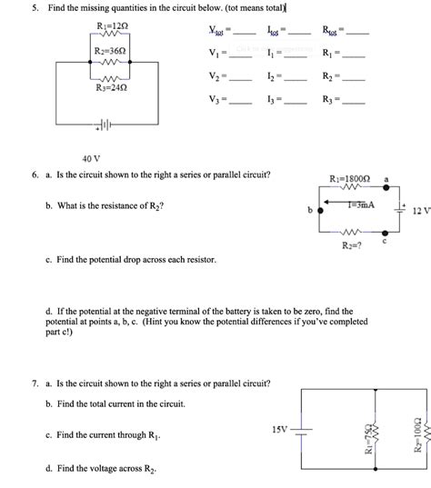 How To Solve For Missing Resistance In Parallel Circuit