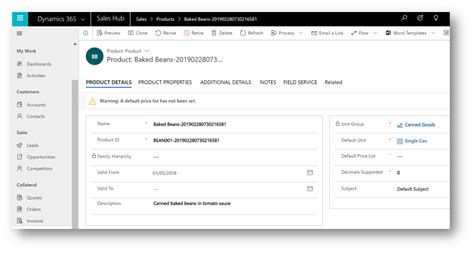 Mb 210 Microsoft Dynamics 365 For Sales Product Catalog Introduction Neil Parkhurst