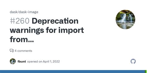 deprecation warnings for import from scipy ndimage filters namespace