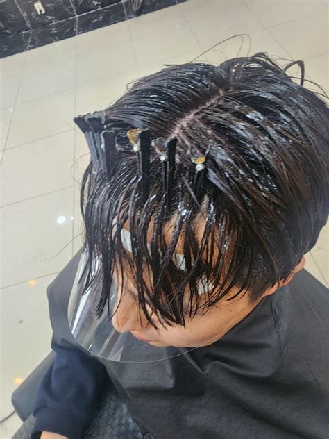 구미 미용실 깔끔한 이미지를 위한 볼륨매직 네이버 블로그