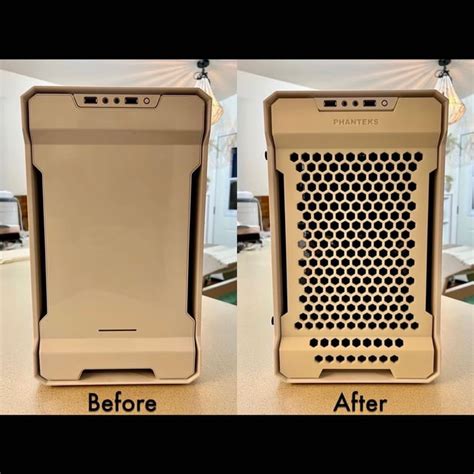 phanteks itx evolv tg custom build upgrade was finally able to upgrade