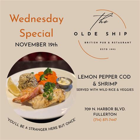 The Original Olde Ship British Pub And Restaurant Tonight Olde Ship