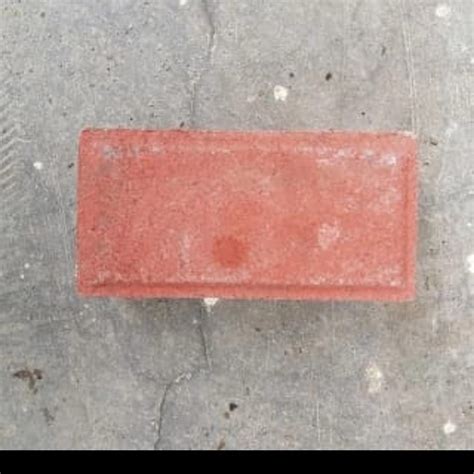 Jual Au Paving Block Conblock Konblock Bata Warna Merah Kualitas B K250 Shopee Indonesia