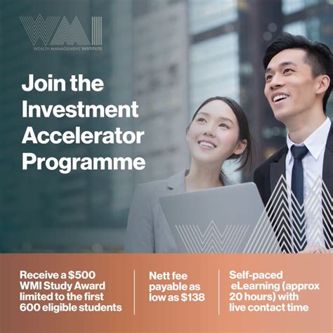 Wealth Management Institute Wmi On Linkedin The Investment Accelerator Programme Iap