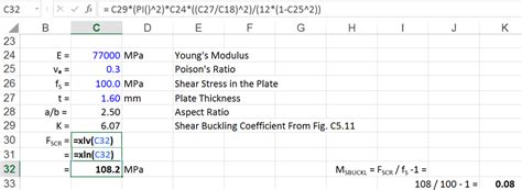 Excel Formula Display