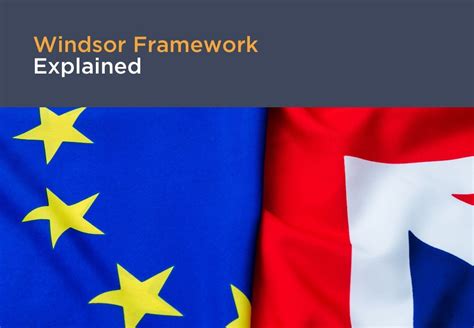 International Trade Week Windsor Framework Explained — Chambercustoms Customs Clearance