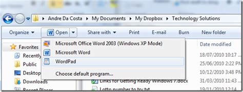 How To Set Default Programs And Use Open With And Always Open With Settings