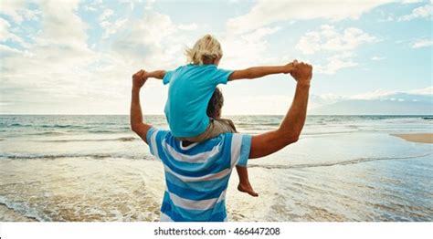 Dad Beach Images Stock Photos Vectors Shutterstock