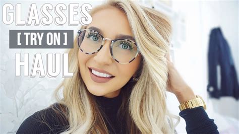 Glasses Try On Haul Glasses Usa Youtube