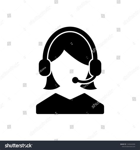 Support Icon Information Icon Call Center เวกเตอร์สต็อก ปลอดค่าลิขสิทธิ์ 1240444306