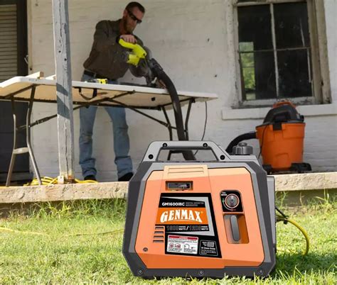 Genmax Gm1600ibc Quiet 1200 1600w Inverter Generator