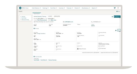 Opera Sales And Event Management Event Management Software Oracle Asean