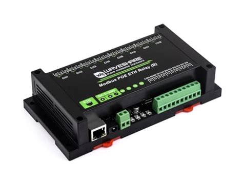 Waveshare Ch Ethernet Relay Module B With Digital Input Want It All