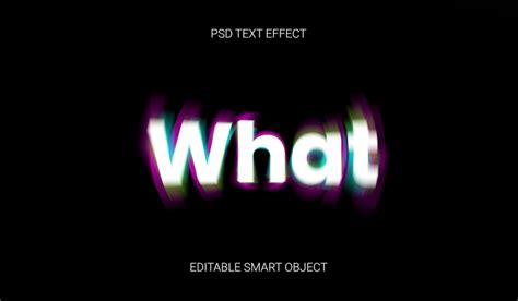 Premium Psd Blurred Text Effect Style