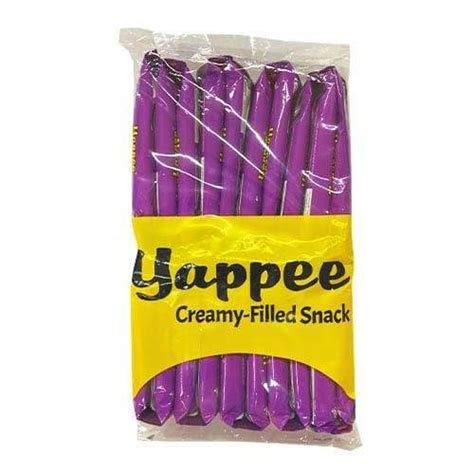 Yappee Twins Filled Snack Ube 5g X 20s