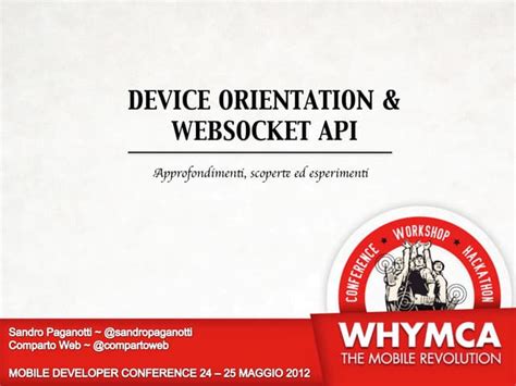 Device Orientation And Websocket Api Ppt