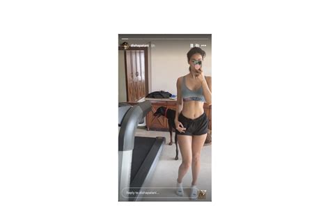 Disha Patani Flaunts Her Washboard Abs In Her Latest Social Media Post