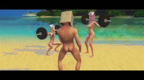 Naked Beach Workout